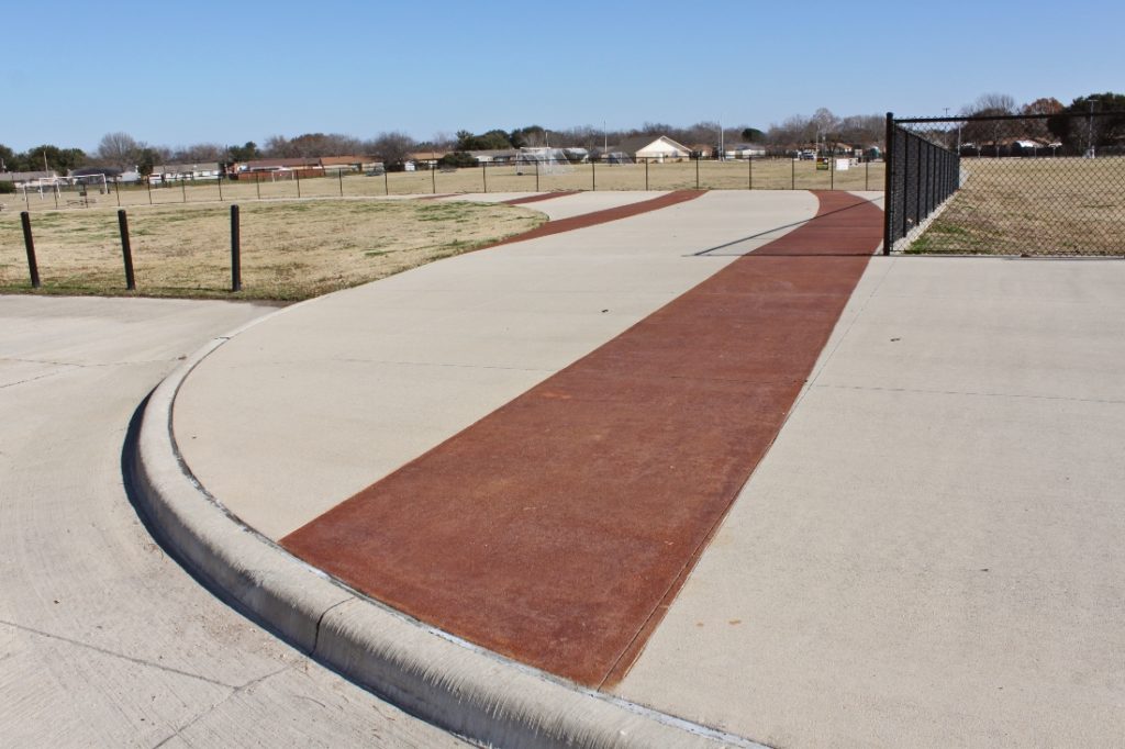 Burleson Recreation Center–Soccer Fields – Texas Bomanite