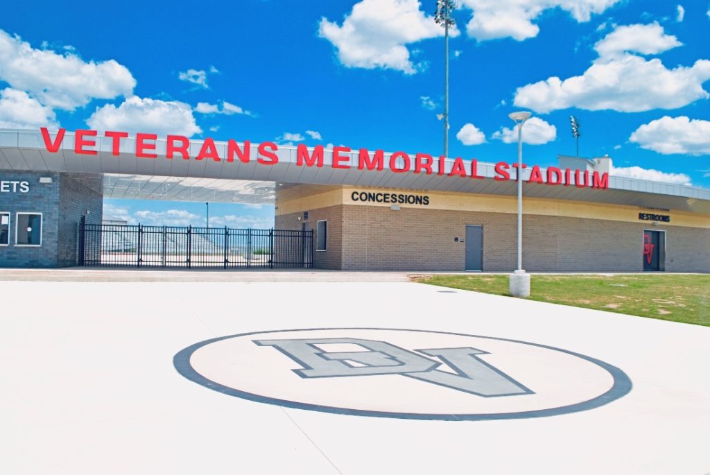 Del Valle ISD Logos – Texas Bomanite