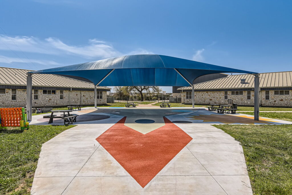 Dripping Springs Elementary Planetary Entrance – Texas Bomanite