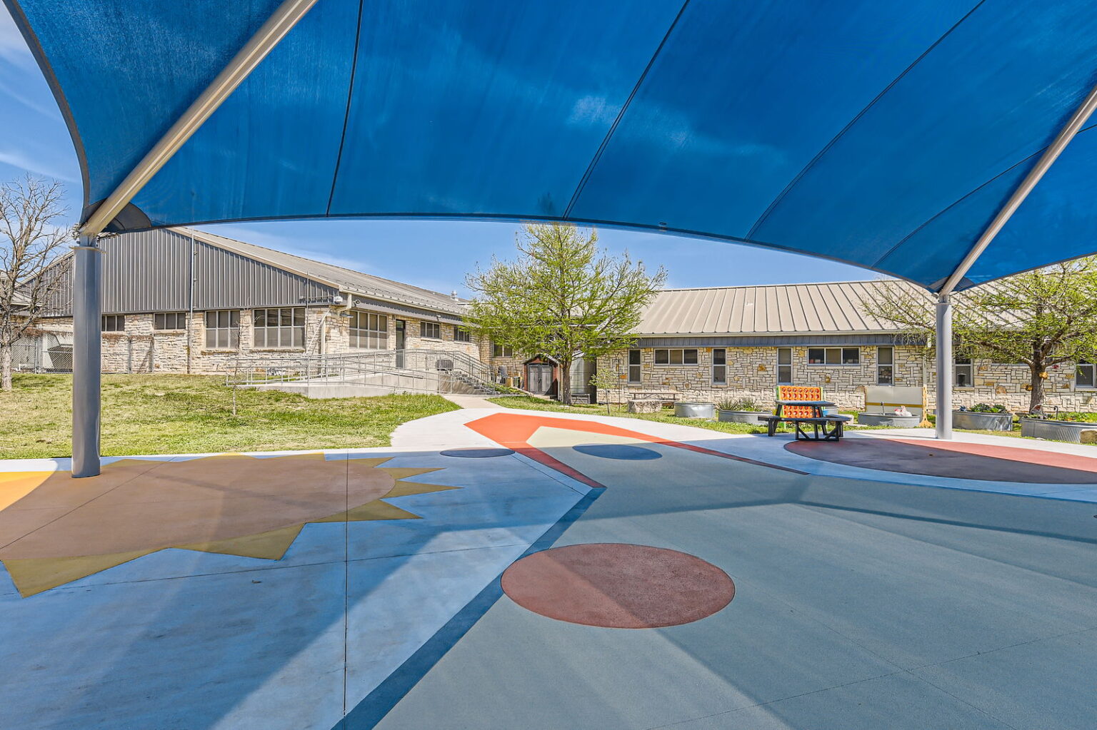 Dripping Springs Elementary Planetary Entrance – Texas Bomanite